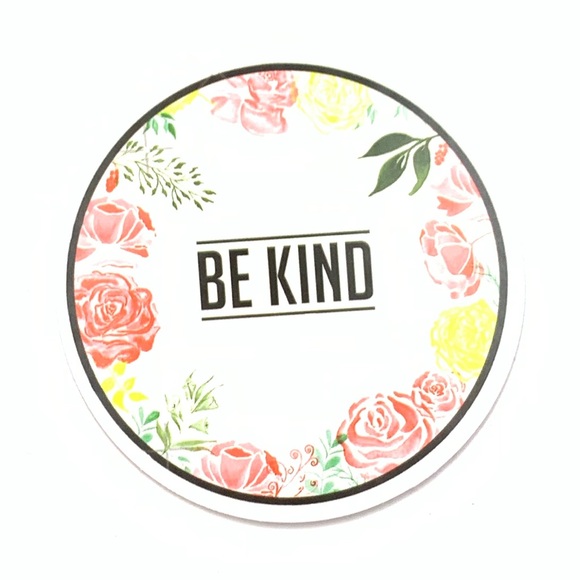 Accessories | Be Kind Vinyl Sticker | Poshmark